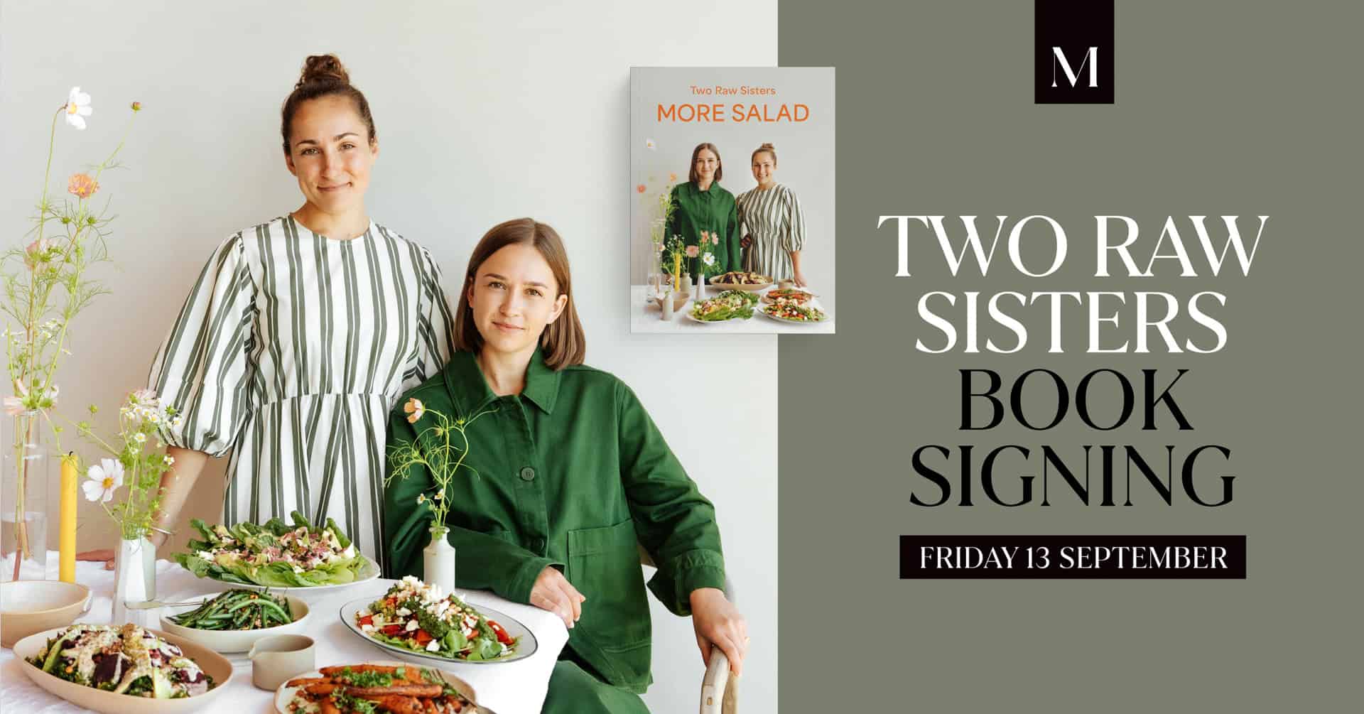 Two Raw Sisters Book Signing at Merivale on Fri 13th September 2024